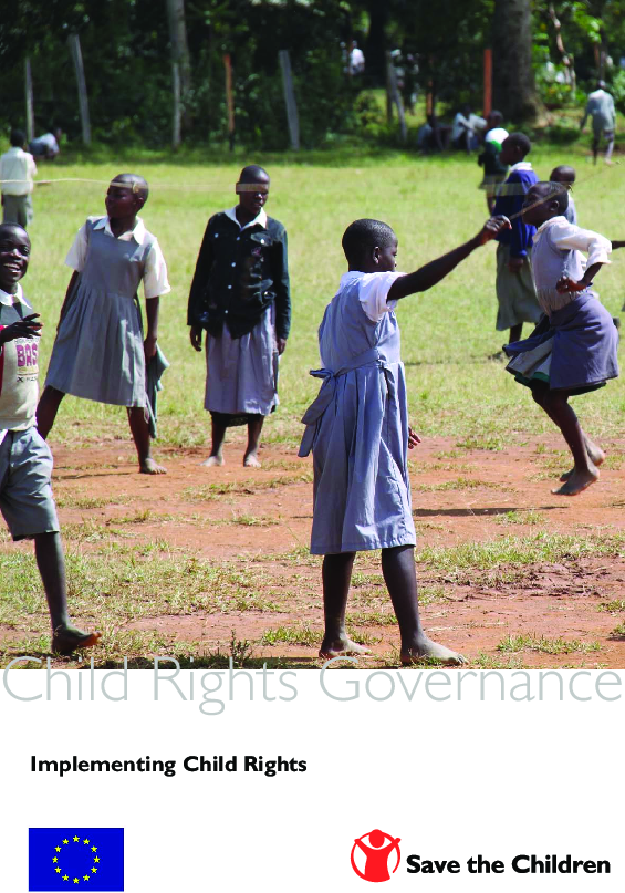 Child Rights Governance: Implementing Child Rights | Save the Children ...
